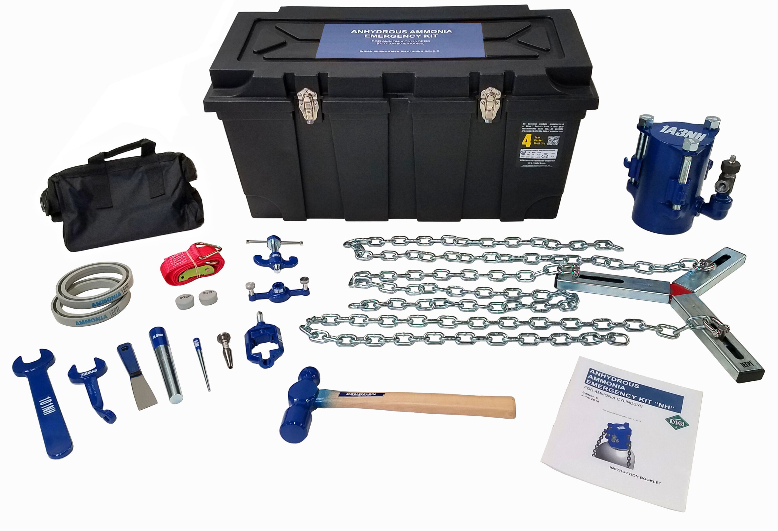 KIT NH - Ammonia Cylinder Emergency Kit | Indian Springs | Indian Springs