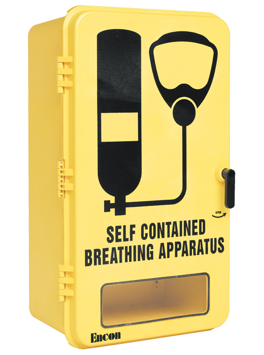Encon Single SCBA Wall Case | Indian Springs Manufacturing | Indian Springs
