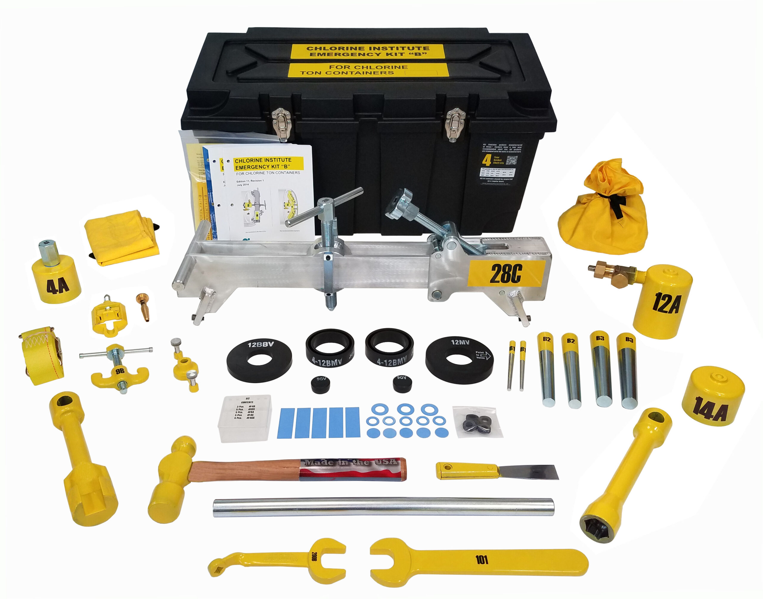 Chlorine Institute Emergency Kit B | Indian Springs Manufacturing ...